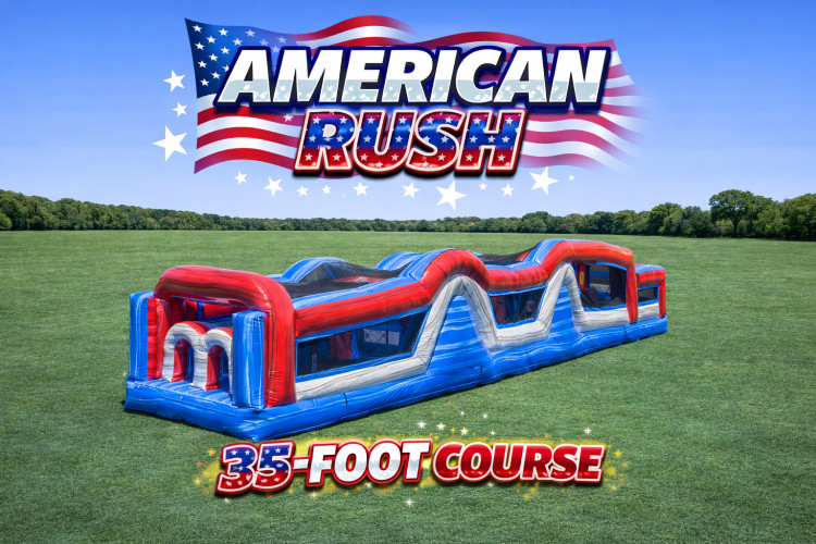 American Rush 35 Foot Obstacle Course - The Wow Factor Northbrook IL