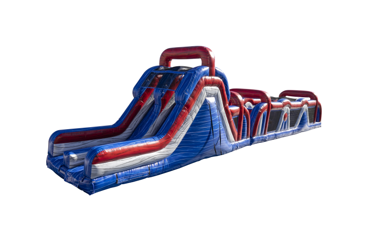 American Rush 70 Foot Mega Obstacle Course - The Wow Factor Northbrook IL